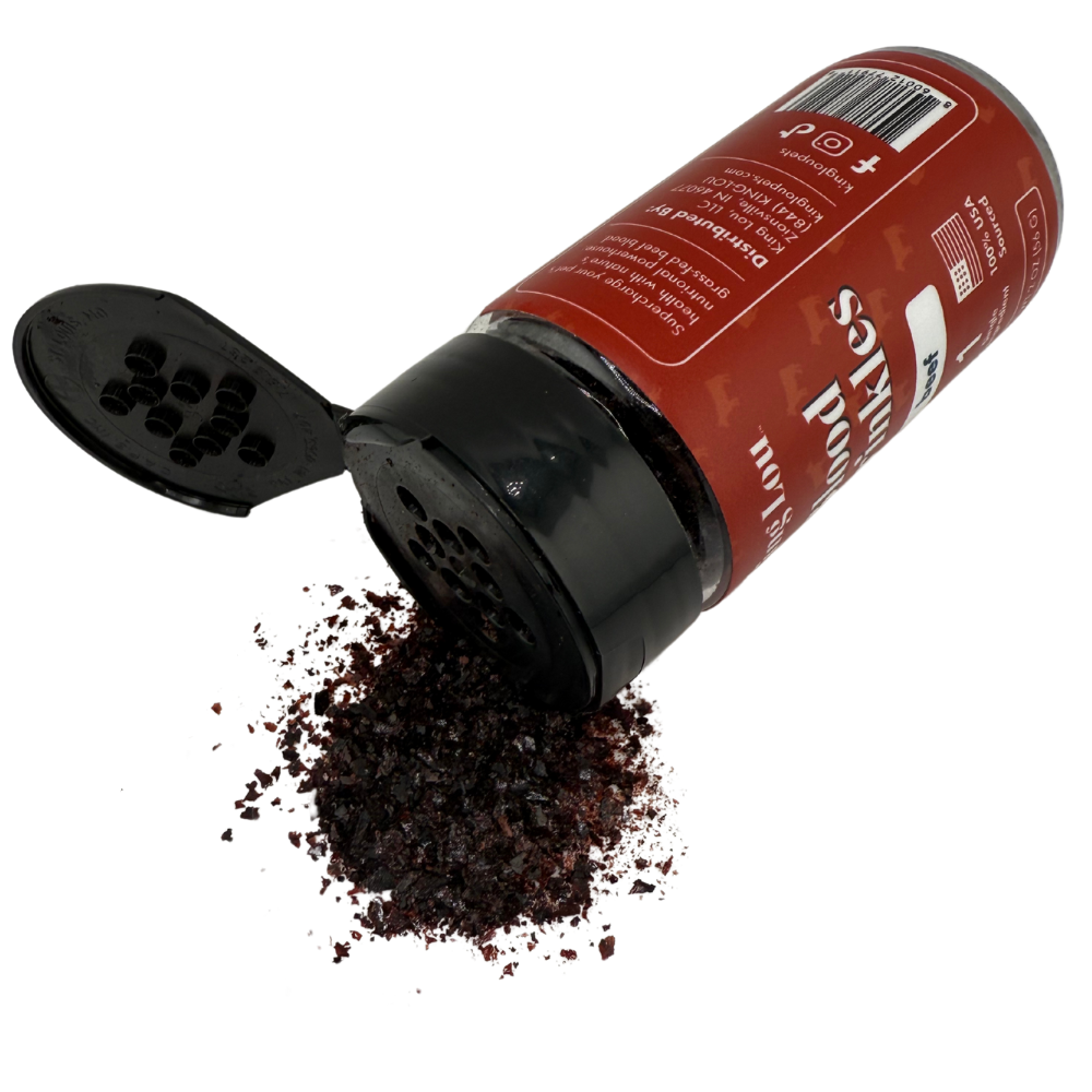 beef blood sprinkles – King Lou Pets