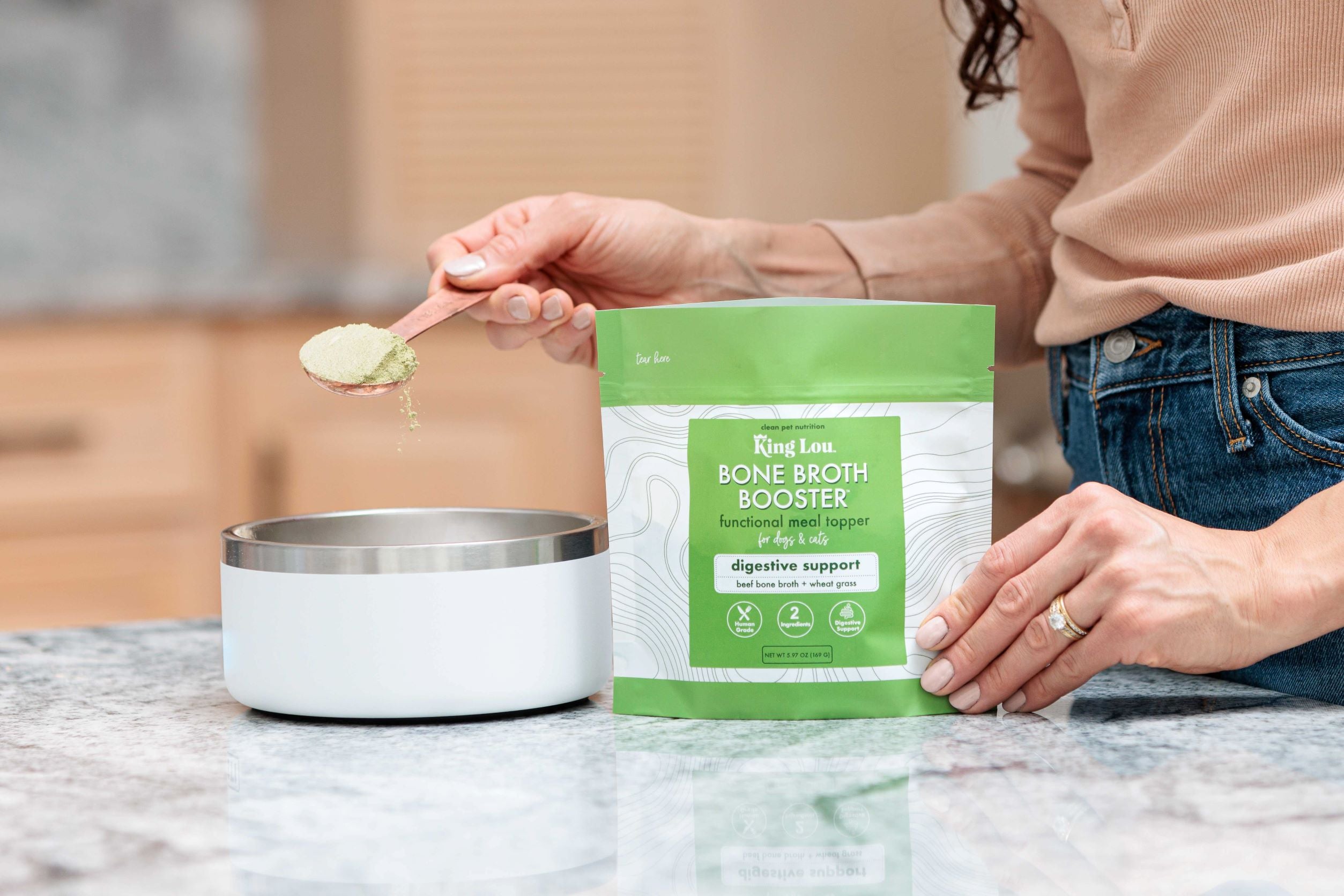 bone broth booster - digestive support – King Lou Pets