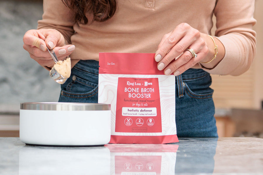 bone broth booster - holistic defense – King Lou Pets