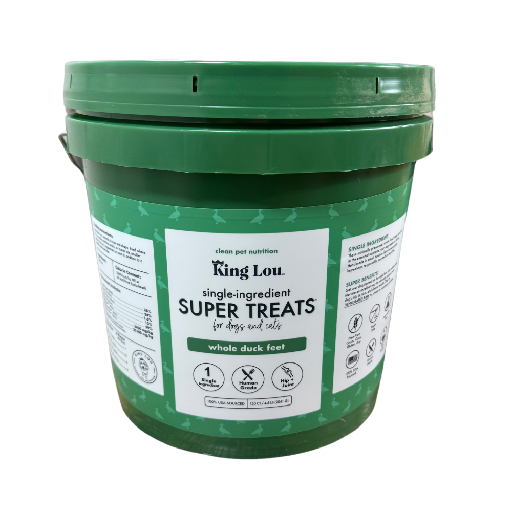 whole duck feet – King Lou Pets