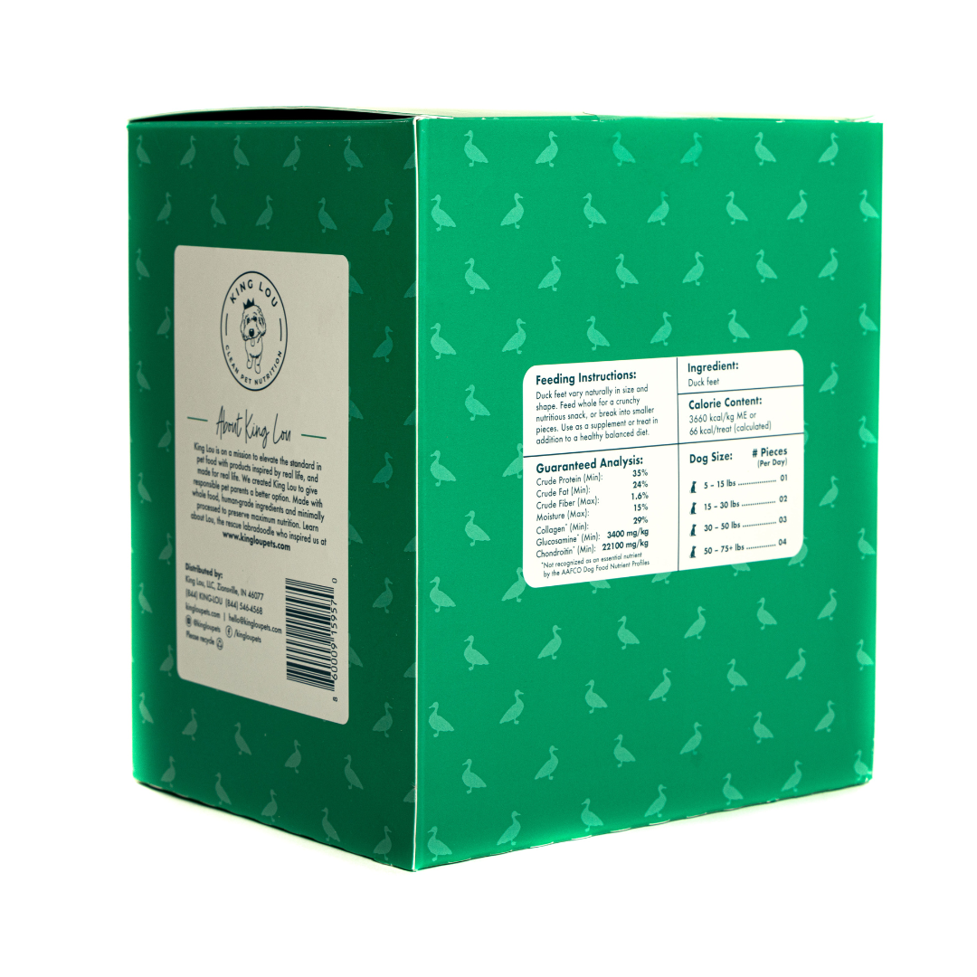 whole duck feet – King Lou Pets