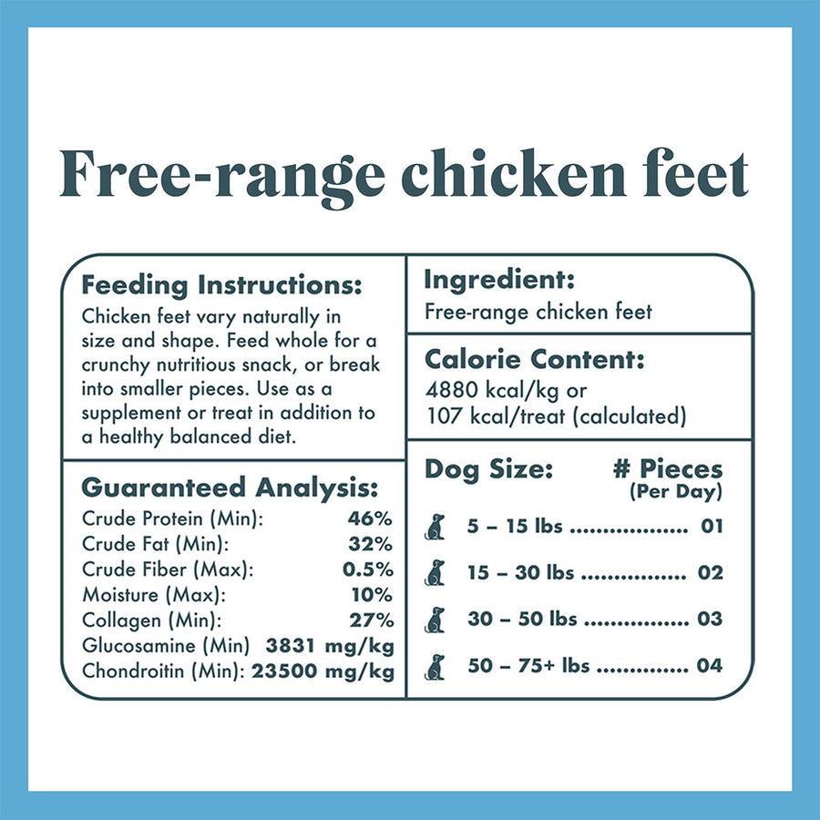 whole chicken feet – King Lou Pets